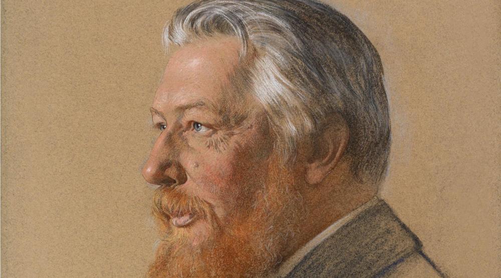 Porträt von Wilhelm Ostwald – Wilhelm Ostwald Park